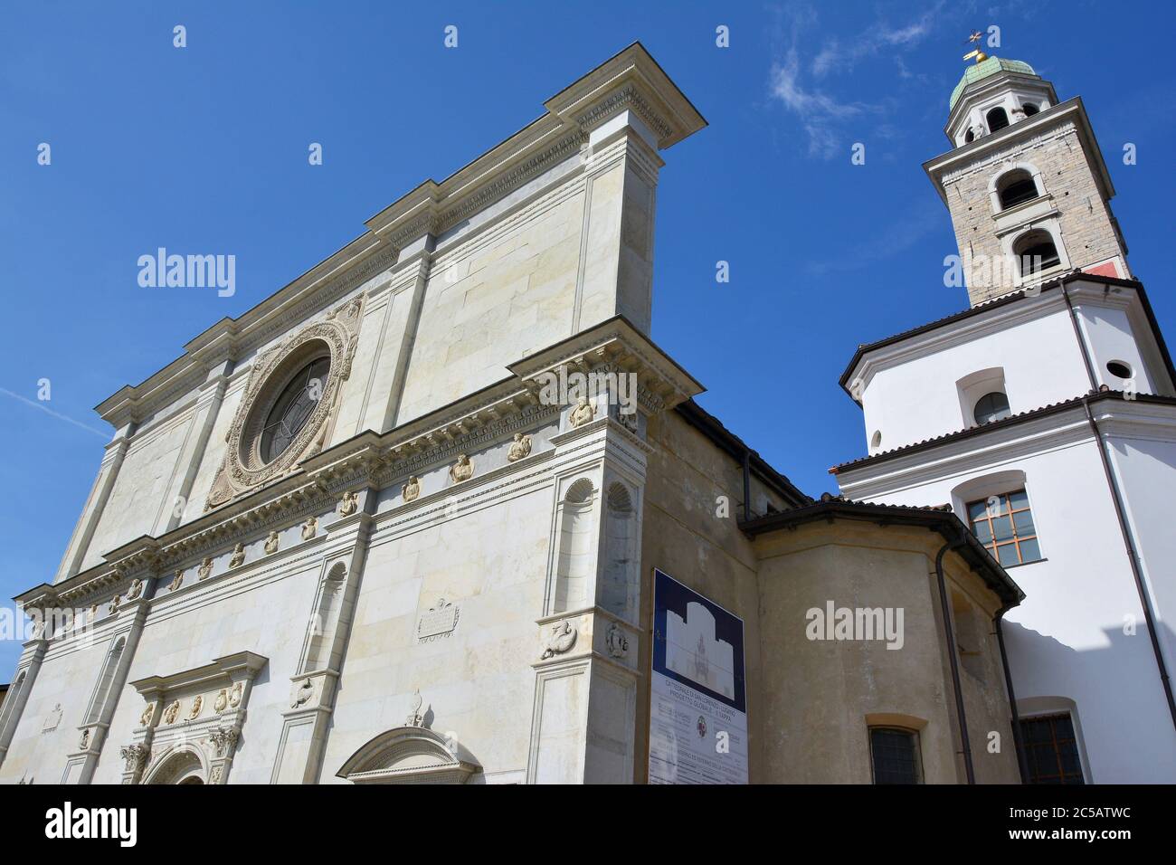 Cathedral of St Lawrence, Cattedrale di San Lorenzo, Lugano ...