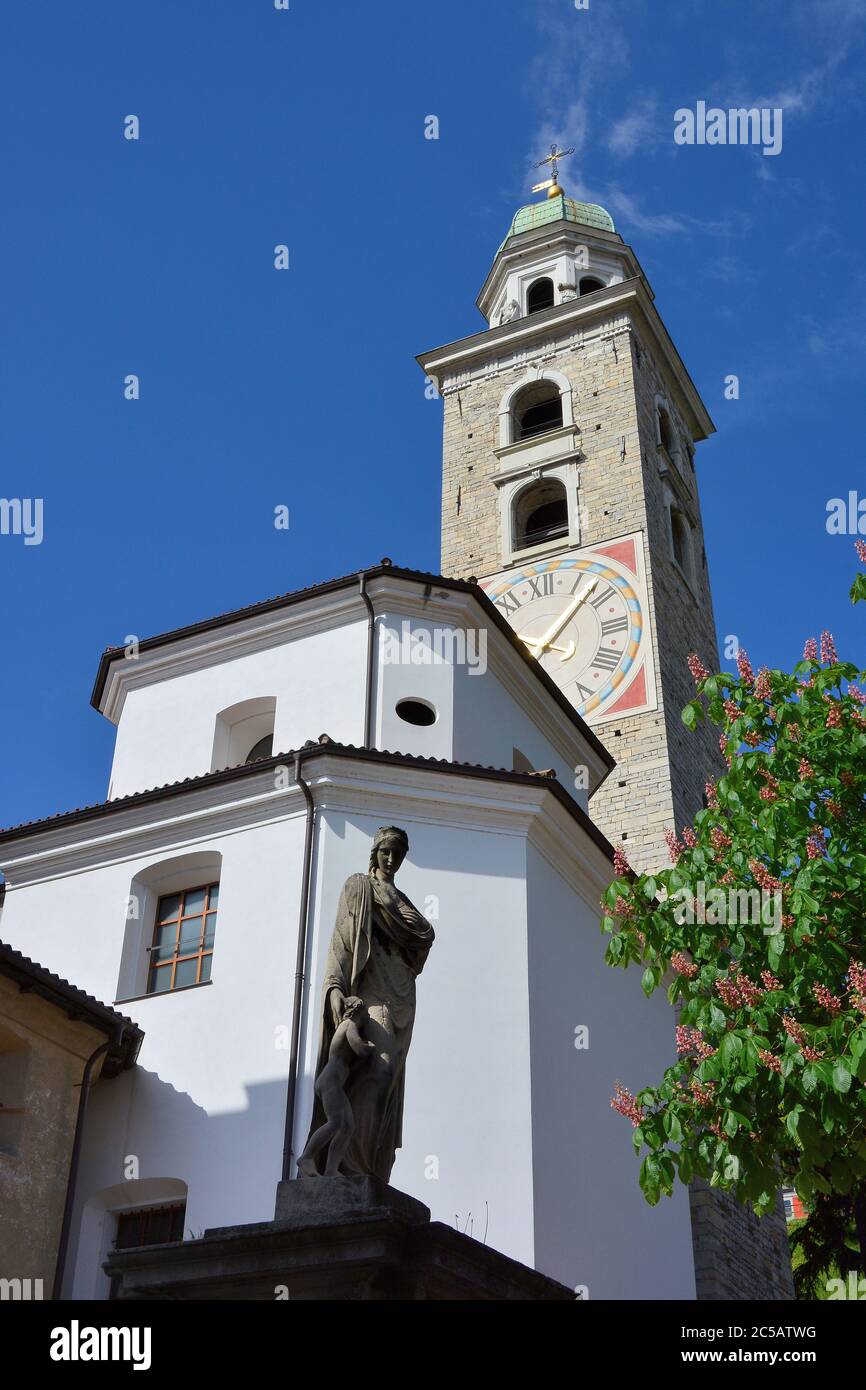 Cathedral of St Lawrence, Cattedrale di San Lorenzo, Lugano ...