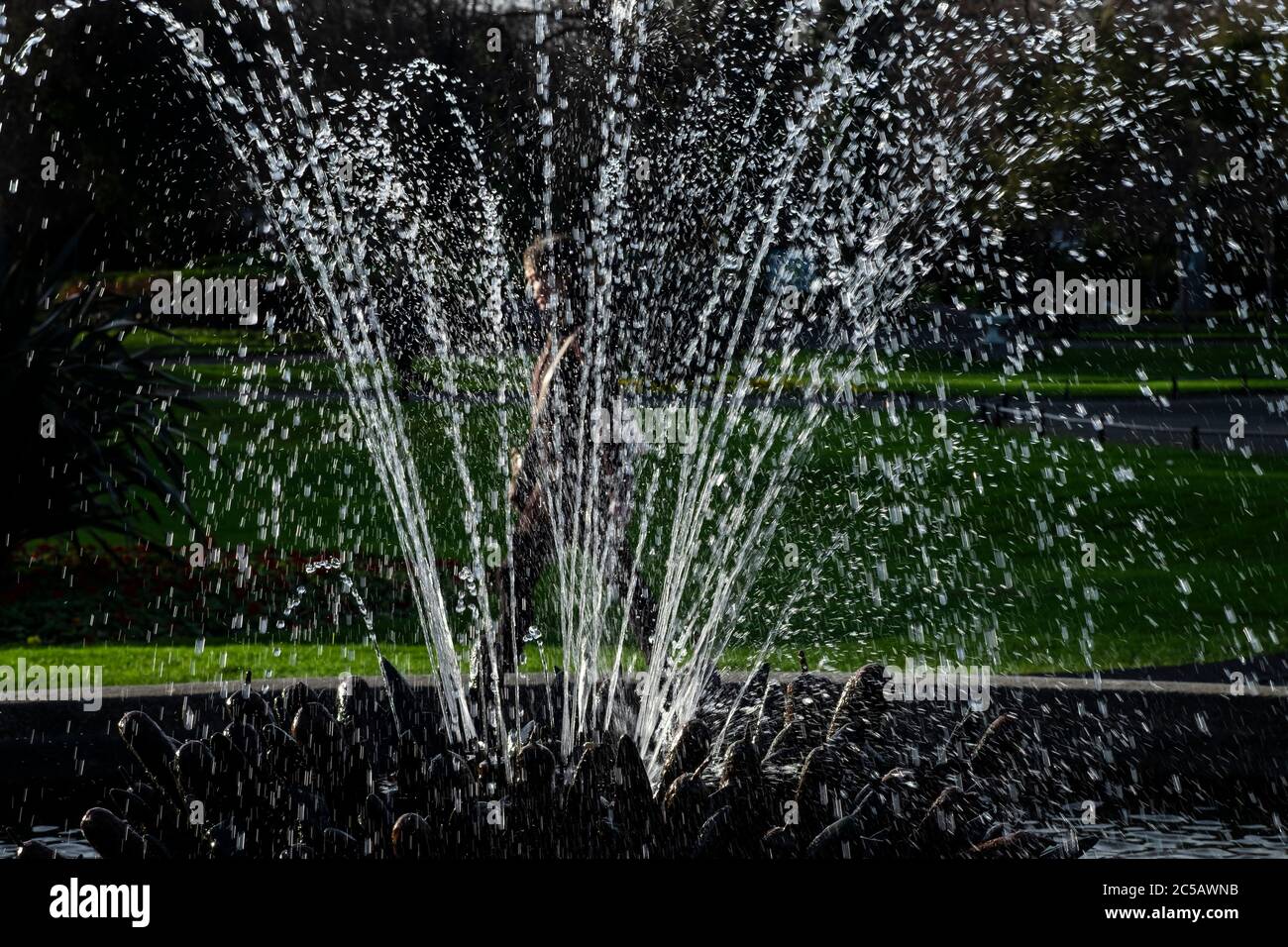 Water spray display hi-res stock photography and images - Alamy