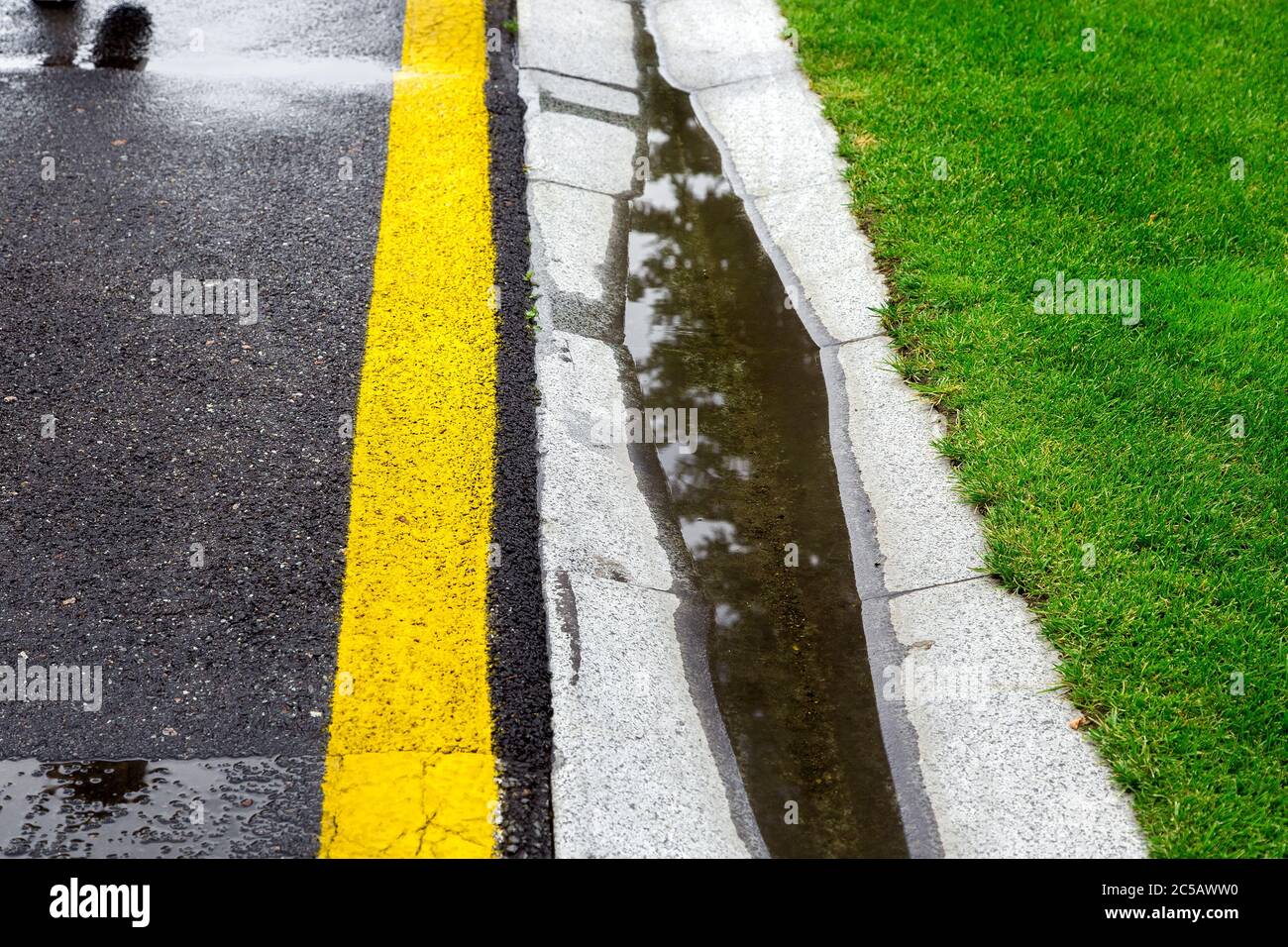 Ditch On Side Of Road High Resolution Stock Photography and Images - Alamy