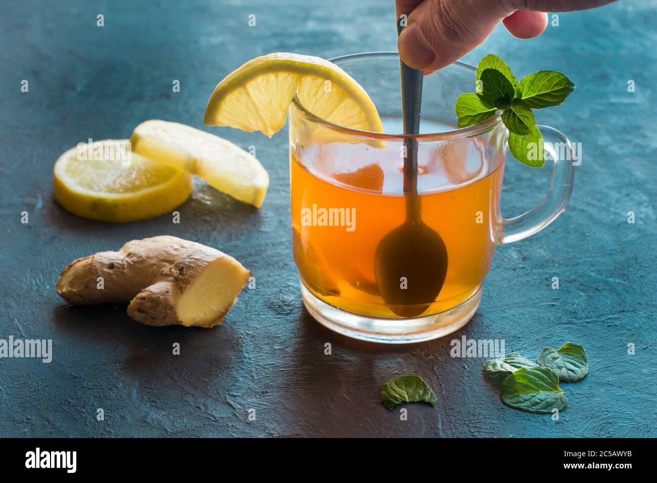 Stirring tea cup hi-res stock photography and images - Alamy