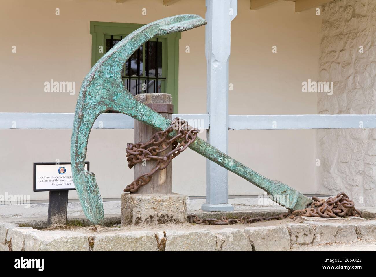 Custom House in Monterey State Historic Park,California,USA Stock Photo ...