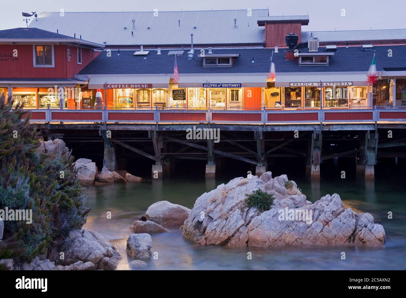 Fisherman's Wharf in Monterey,California,USA Stock Photo - Alamy