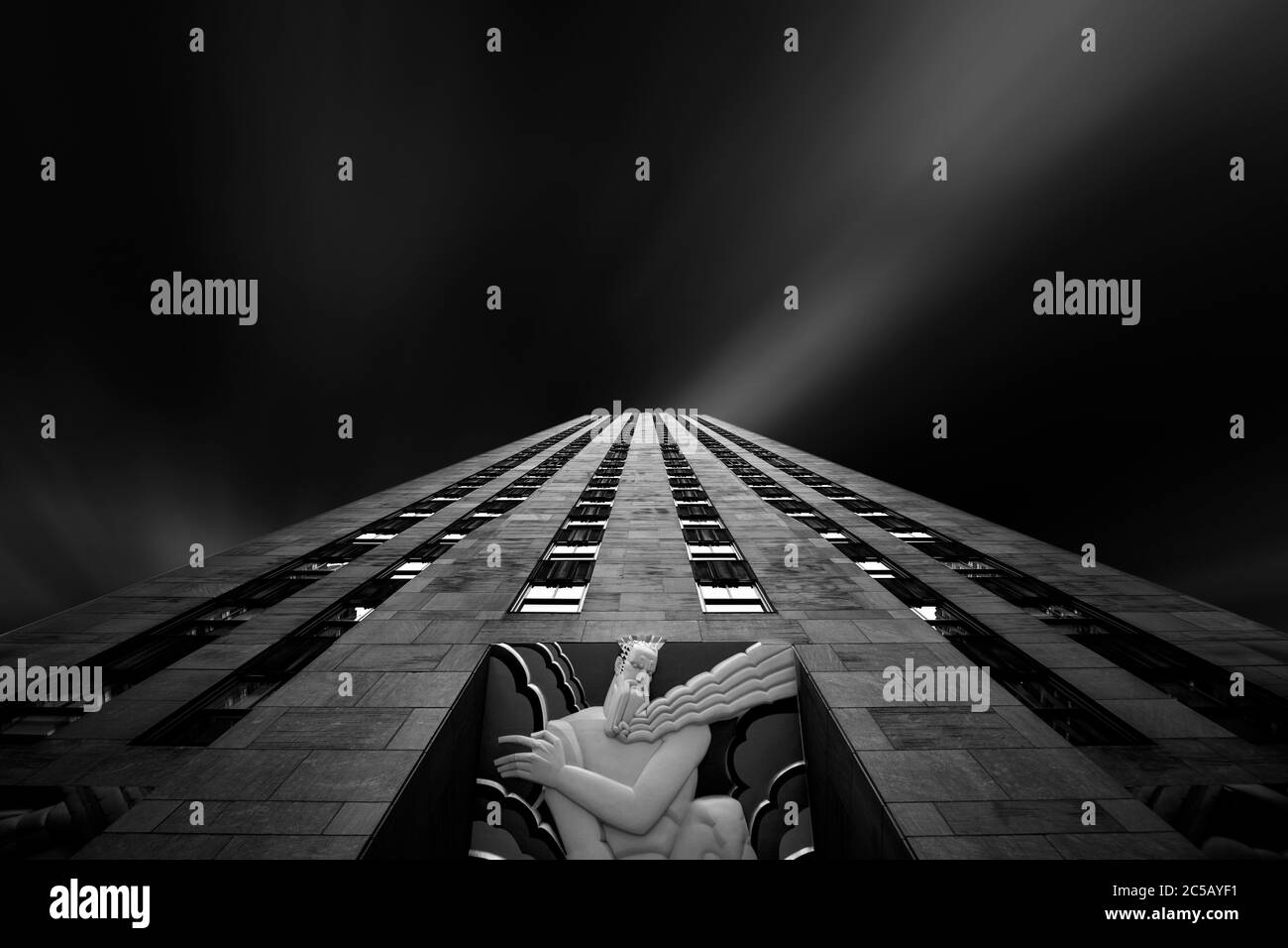 Rockefeller center entrance hi-res stock photography and images - Alamy