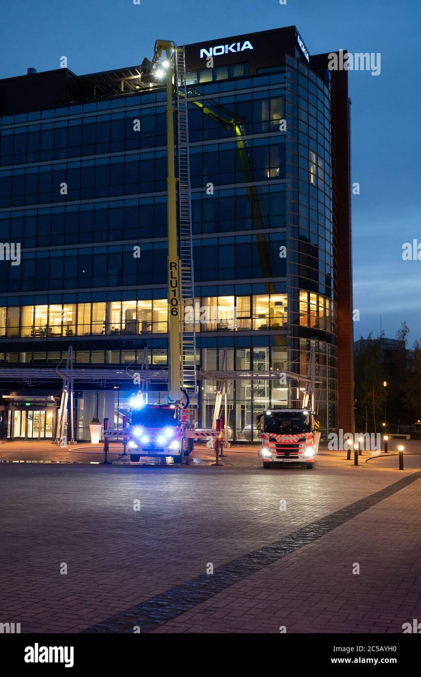 Nokia headquarters finland building hi-res stock photography and images ...