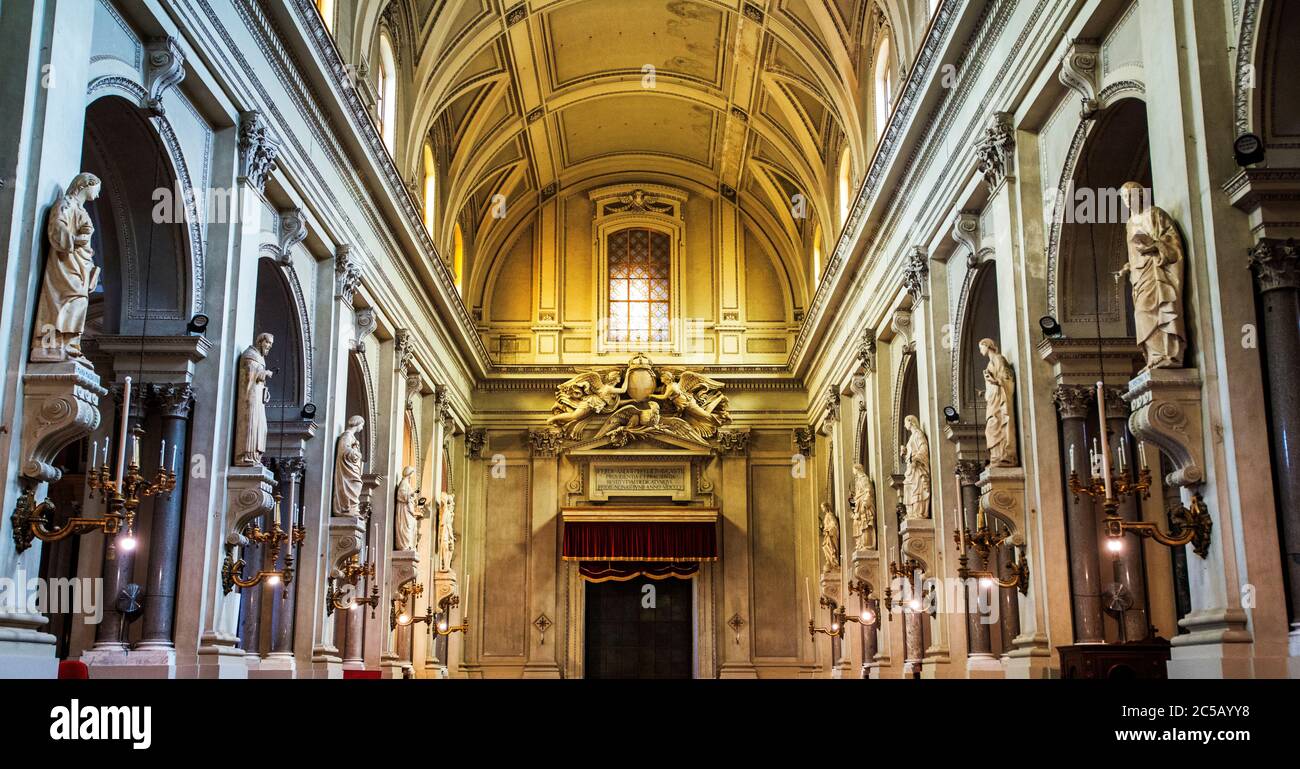 Palermo Cathedral Interior, it is most important architectural ...