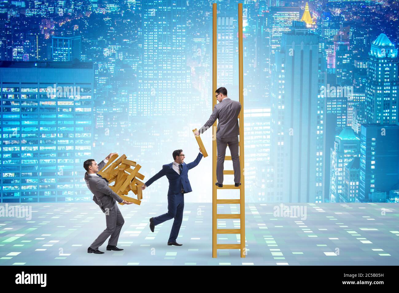 Mentorship make steps to success hi-res stock photography and images ...