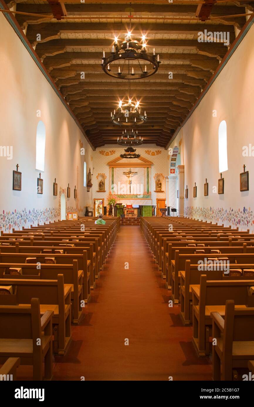 Mission san luis obispo interior hi-res stock photography and images ...