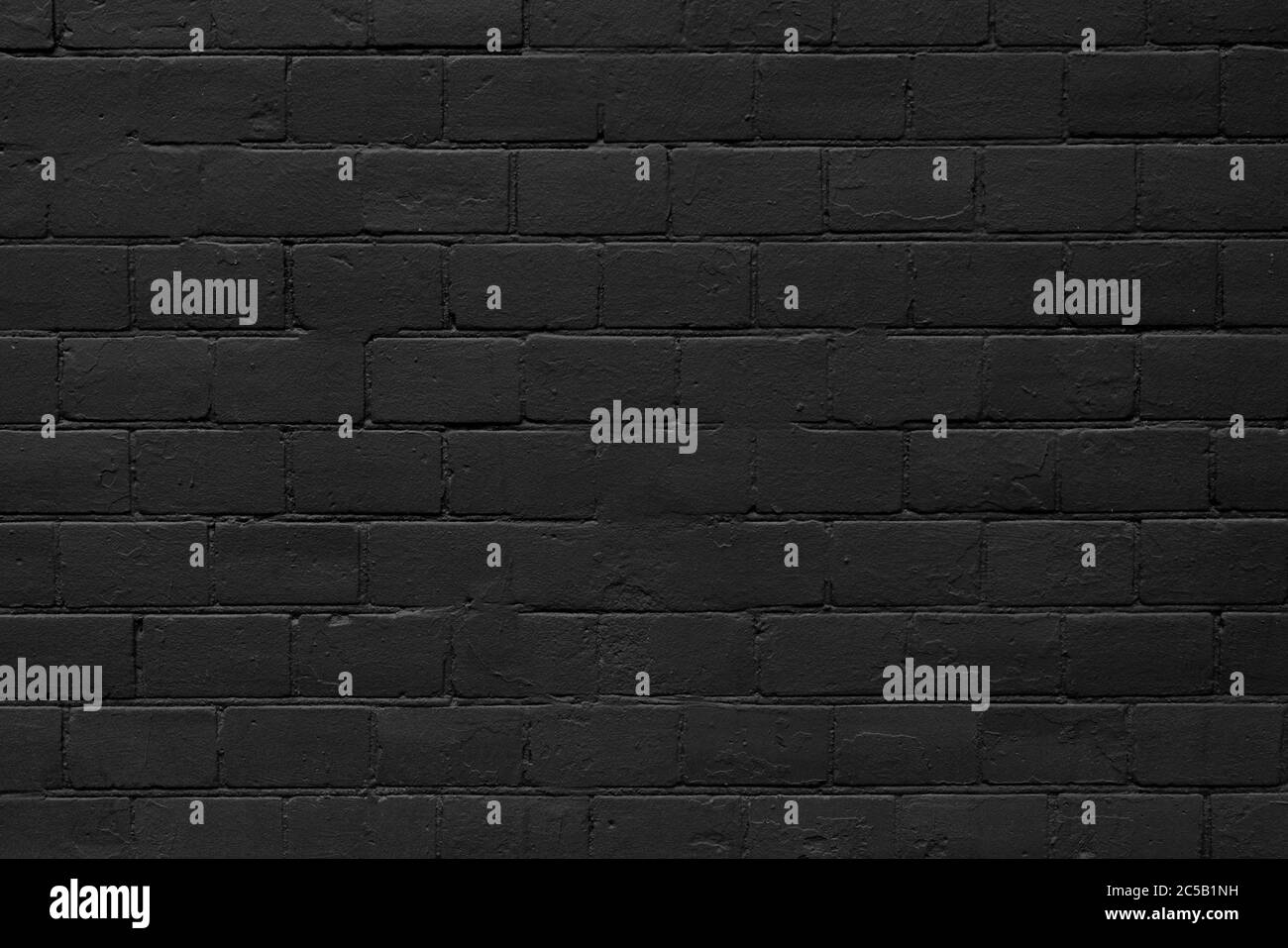 Black brick wall. Texture of black bricks for modern interior Stock ...