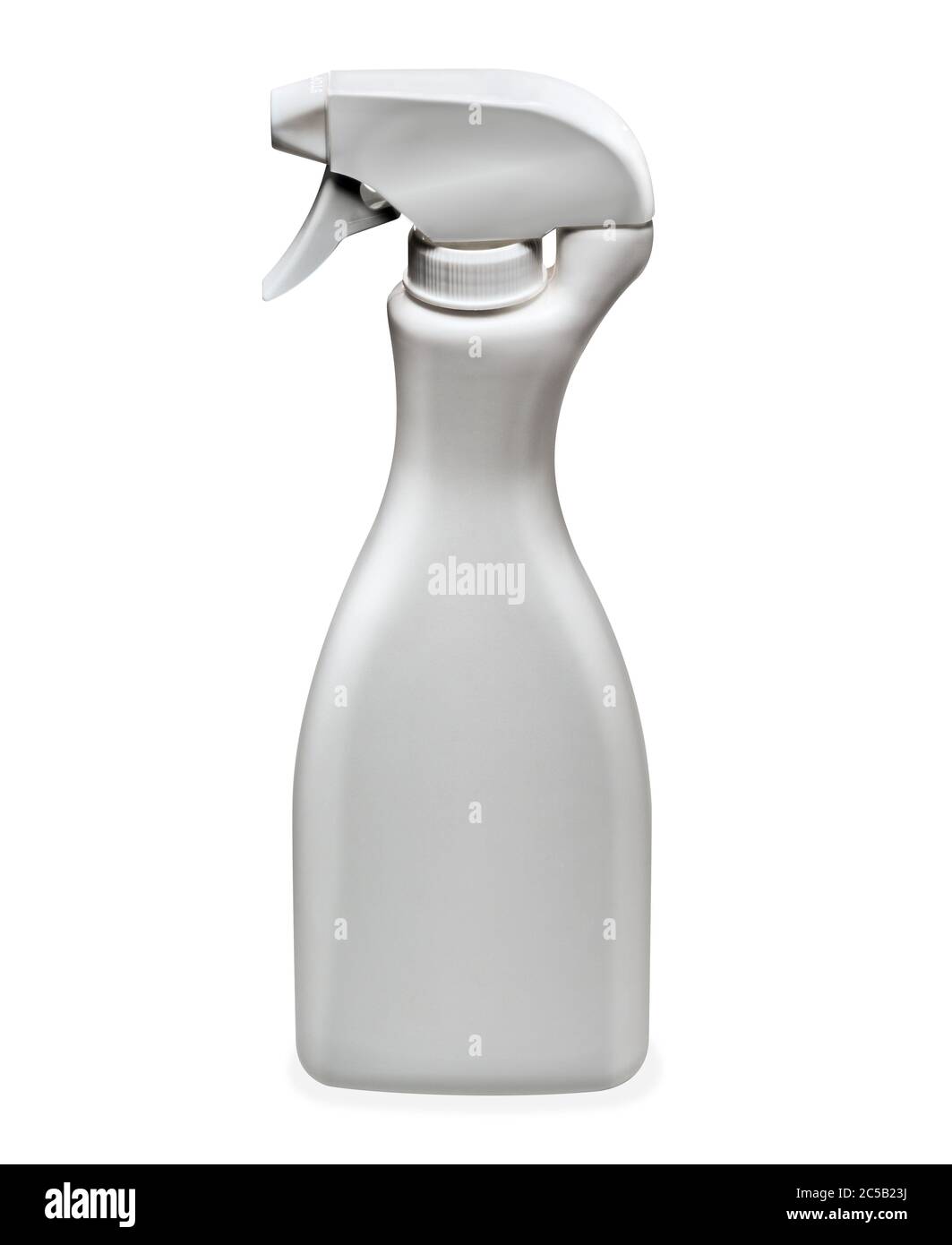 White blank liquid sprayer spray bottle flask Stock Photo - Alamy