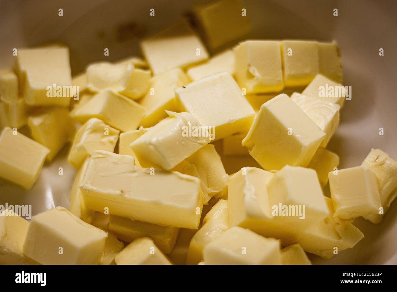Cubed butter hi-res stock photography and images - Alamy