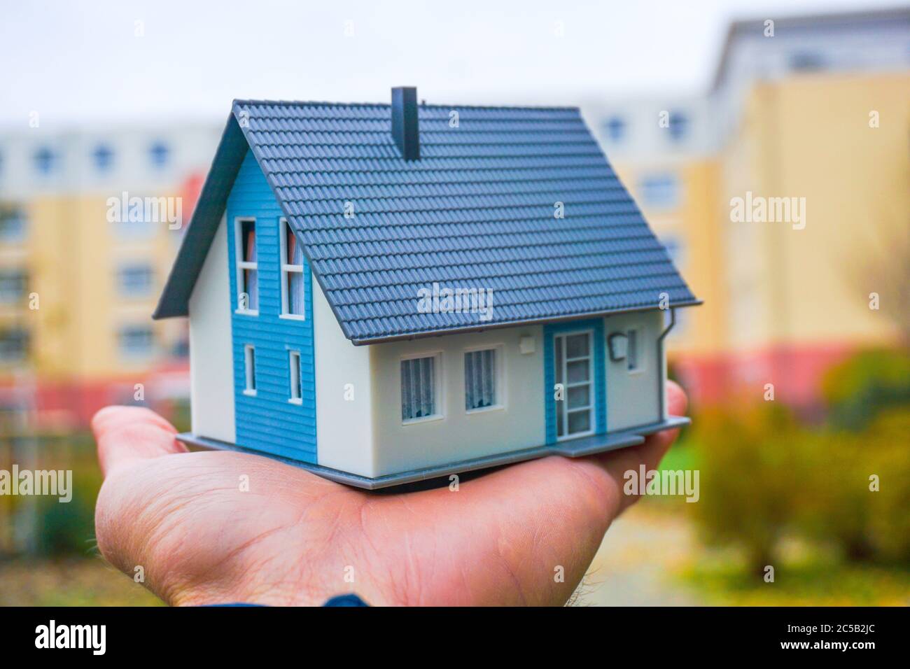 Dream of a new House Stock Photo - Alamy