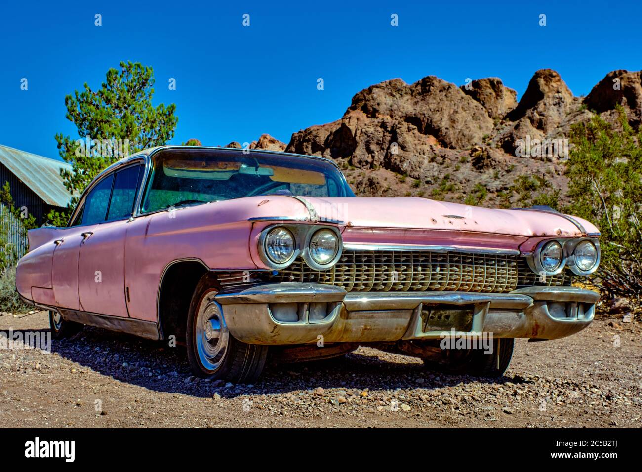 Old rare, rusty cars in the Ghost Town of Nevada Stock Photo - Alamy
