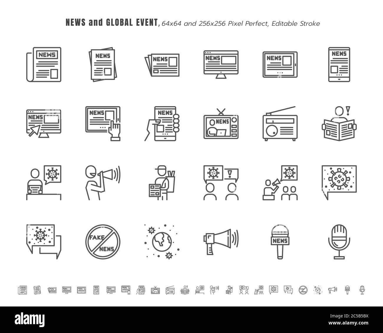 Simple radio in line Cut Out Stock Images & Pictures - Alamy