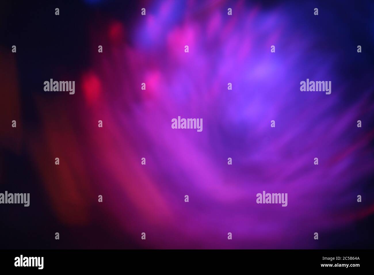 Horizontal shot of staggered and refracted light layers-vortex light ...