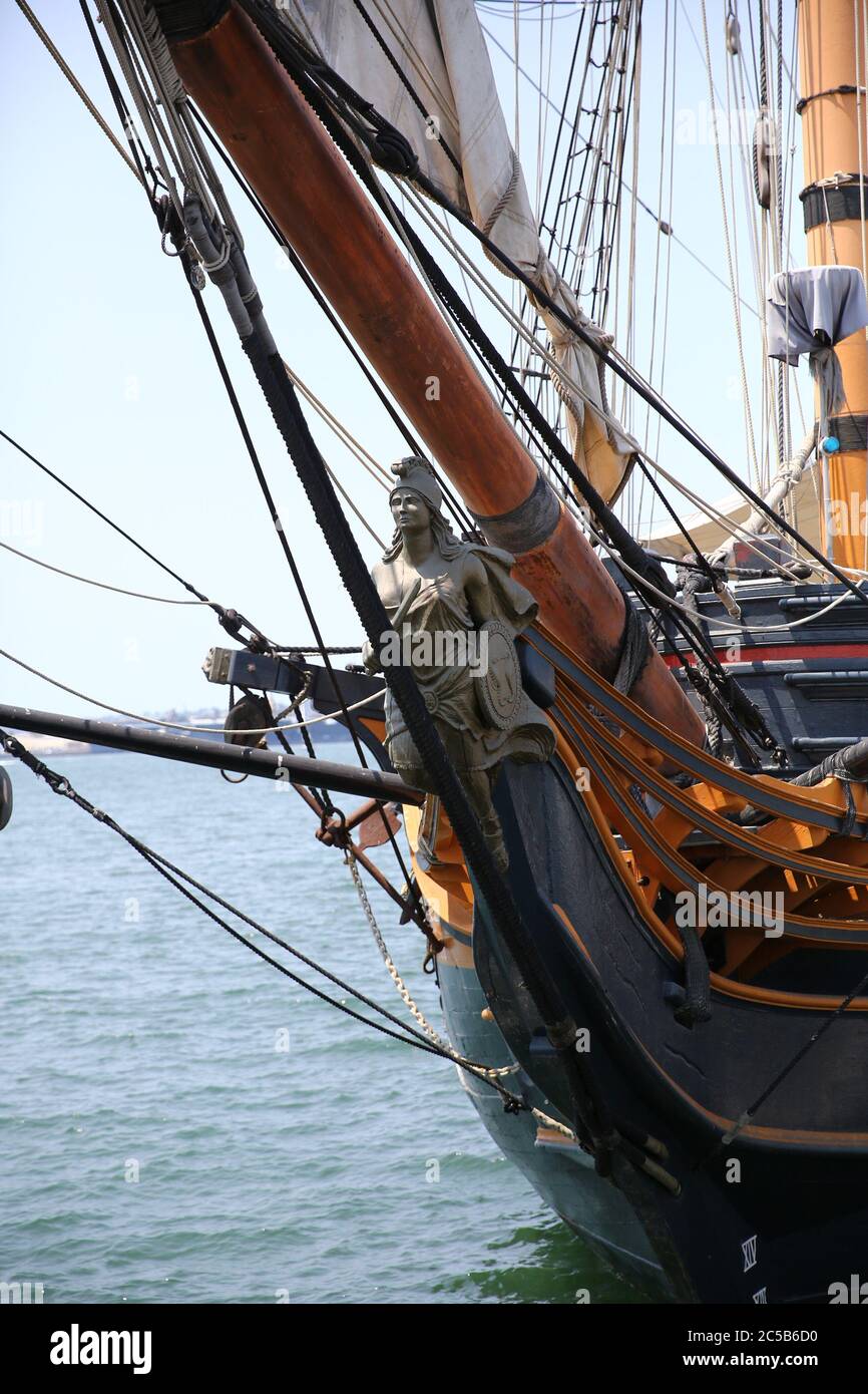 HMS Surprise at the Martime Museum of San Diego Stock Photo - Alamy
