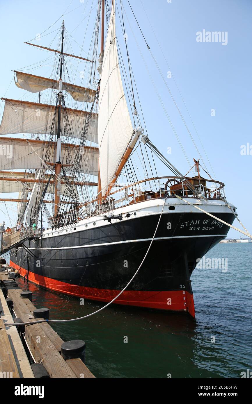 Star of India, The world’s oldest active sailing ship at The Maritime ...