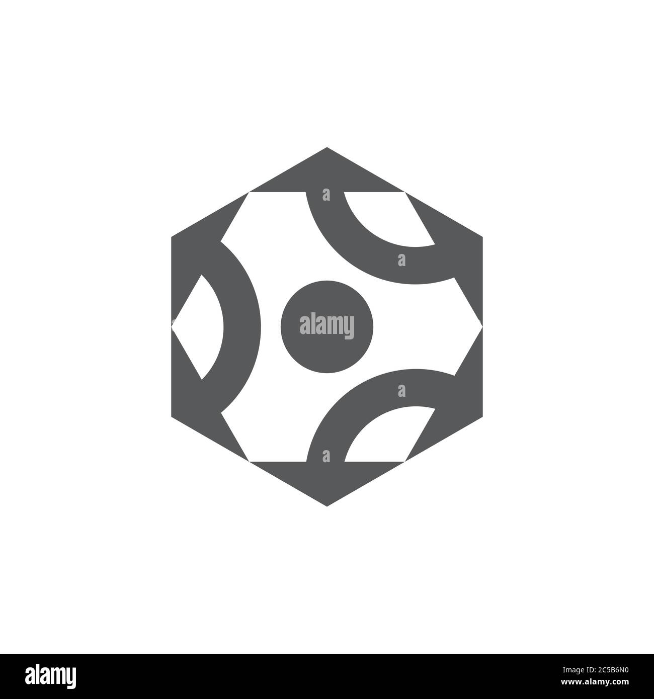 polygonal arrow geometric logo vector Stock Vector Image & Art - Alamy