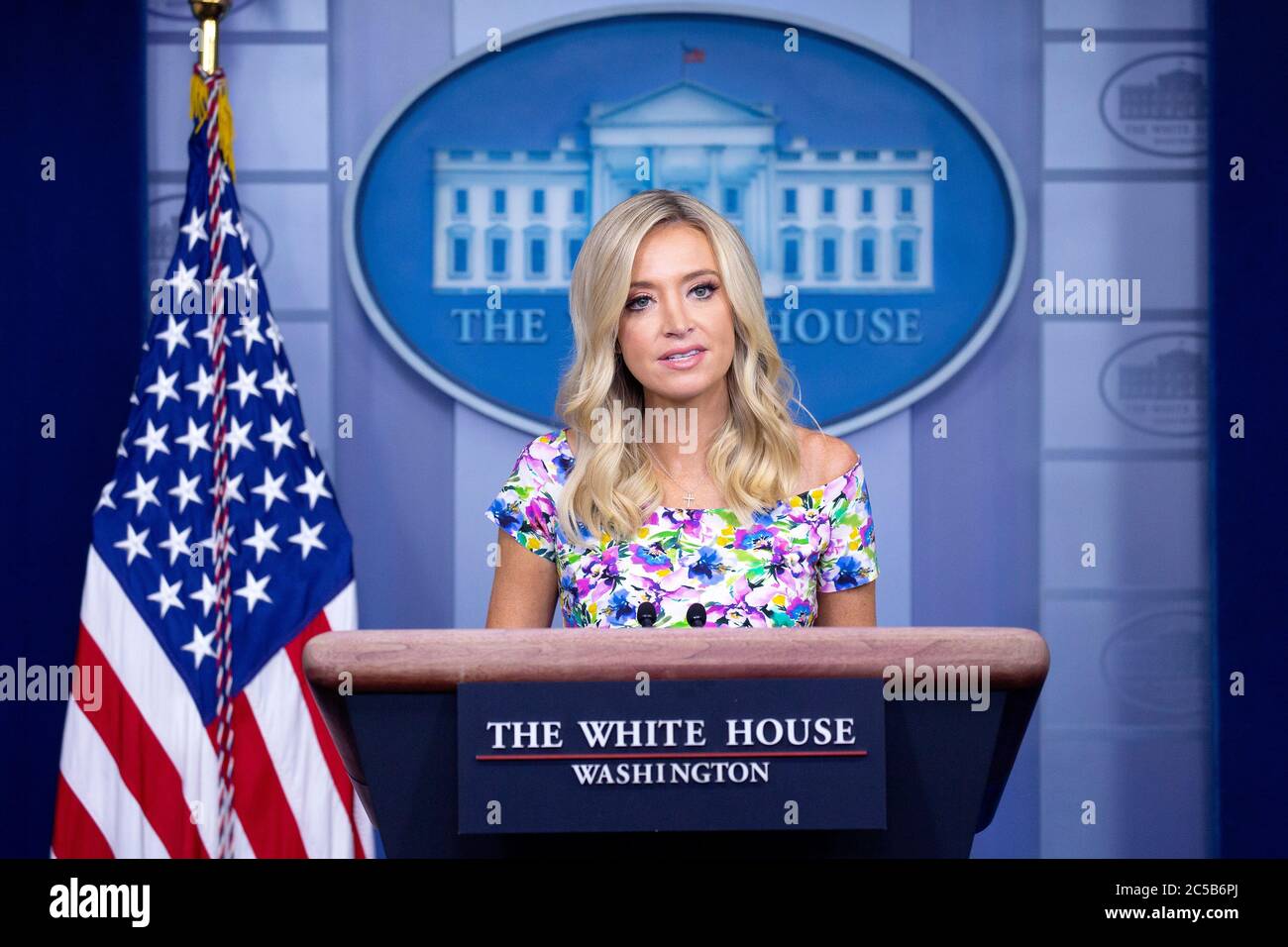 Washington, DC, USA. 1st July, 2020. White House Press Secretary ...
