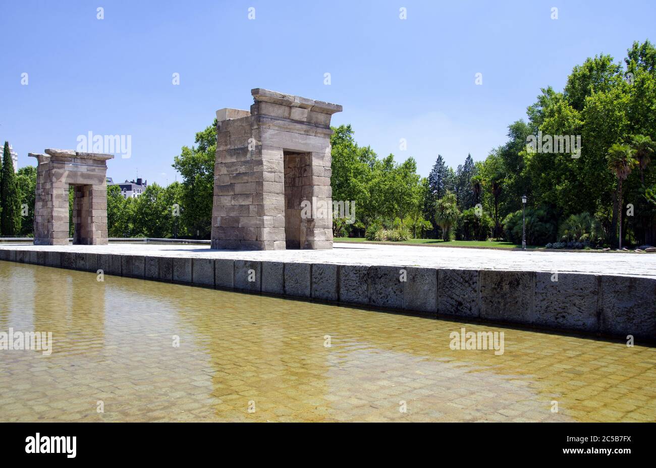 The Temple of Debod, Madrid, Spain Stock Photo - Alamy