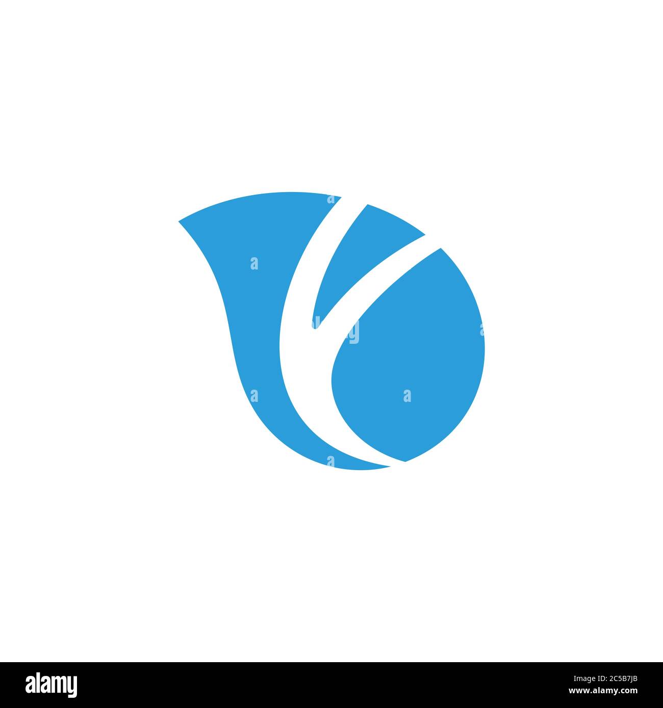 abstract letter y drop water geometric design symbol logo vector Stock ...