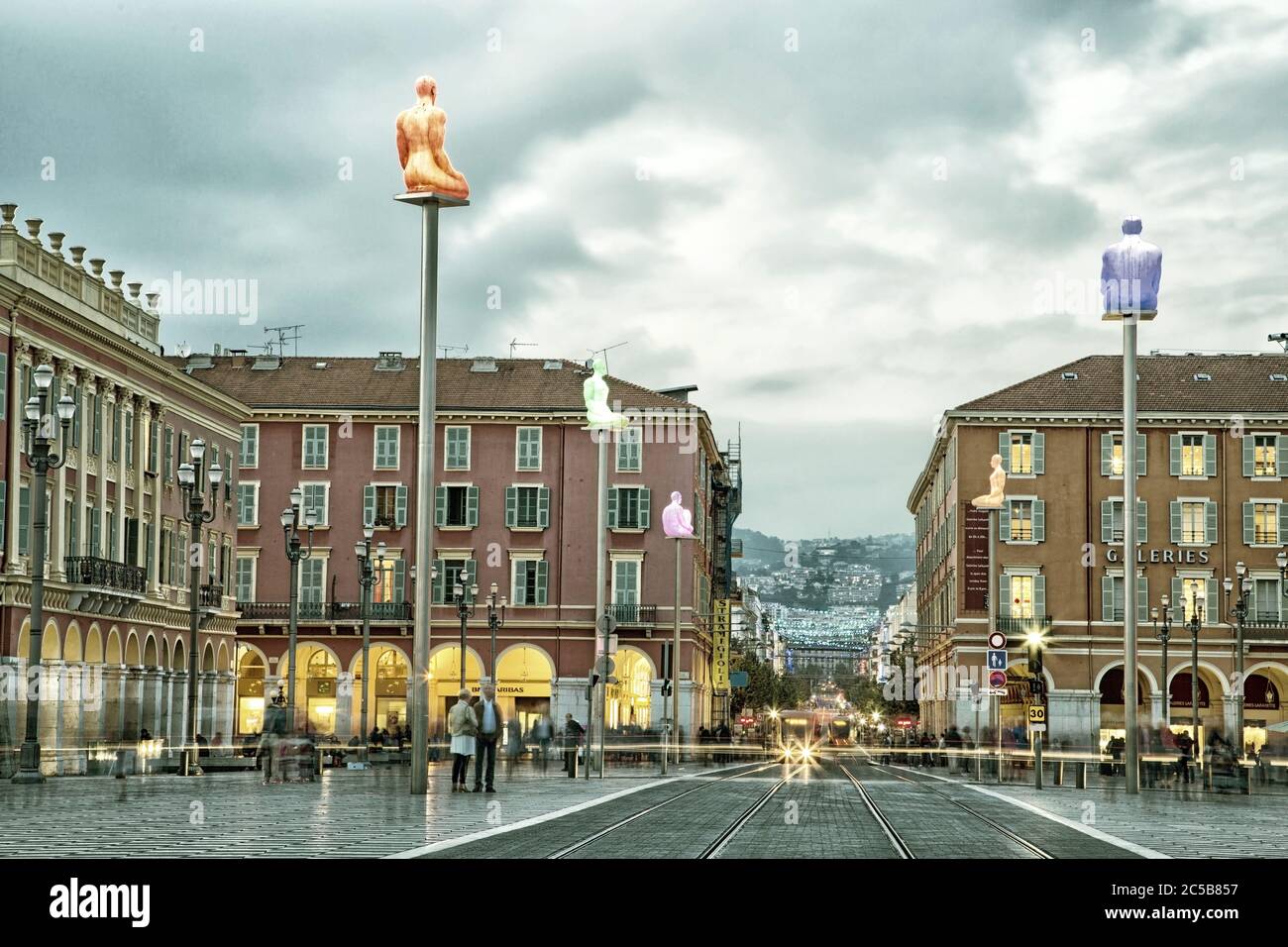 Blue sky place massena hi-res stock photography and images - Alamy