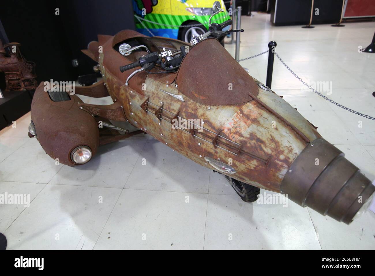 Steampunk hot rod at exhibit San Diego Automotive Museum Stock Photo ...