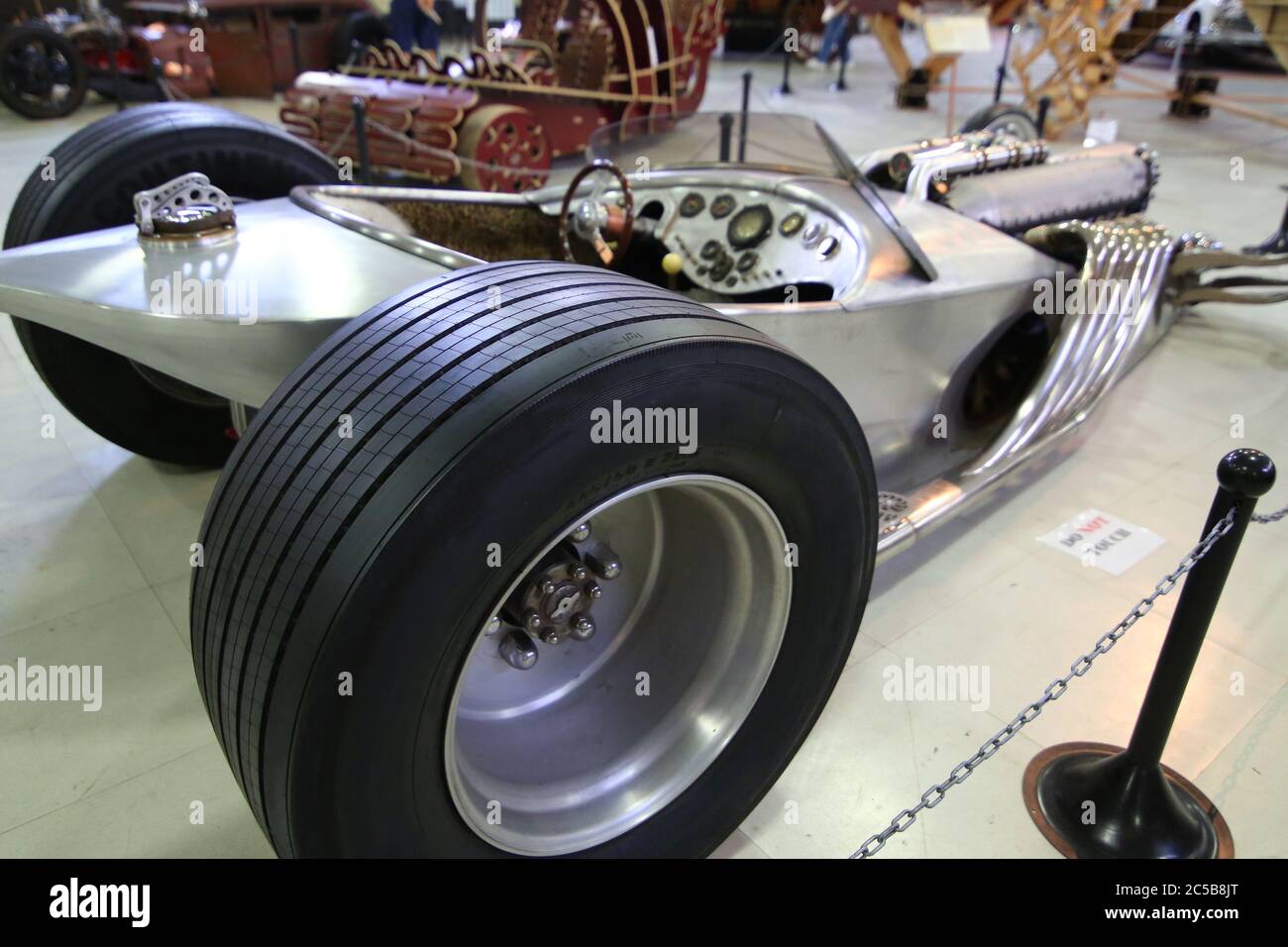 Steampunk hot rod at exhibit San Diego Automotive Museum Stock Photo ...