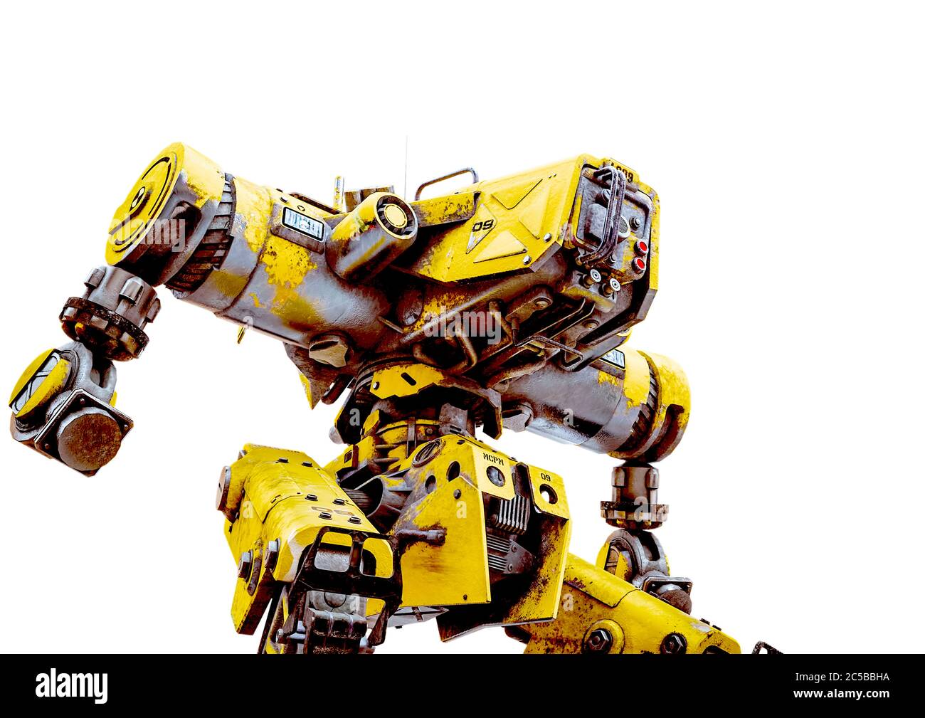 Cyberpunk view Cut Out Stock Images & Pictures - Alamy