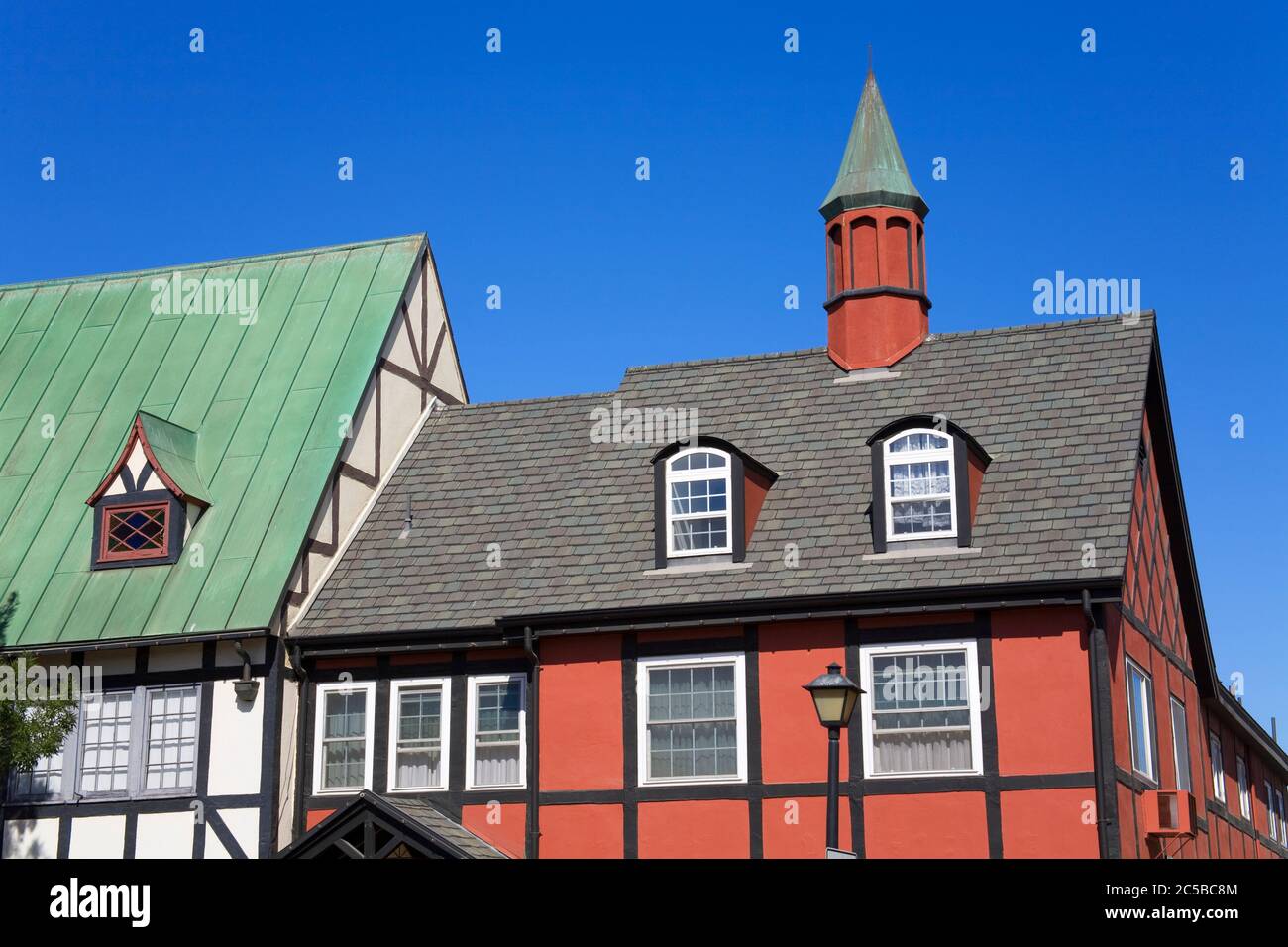 Danish Architecture on Alisal Road, Solvang, Santa Barbara County ...