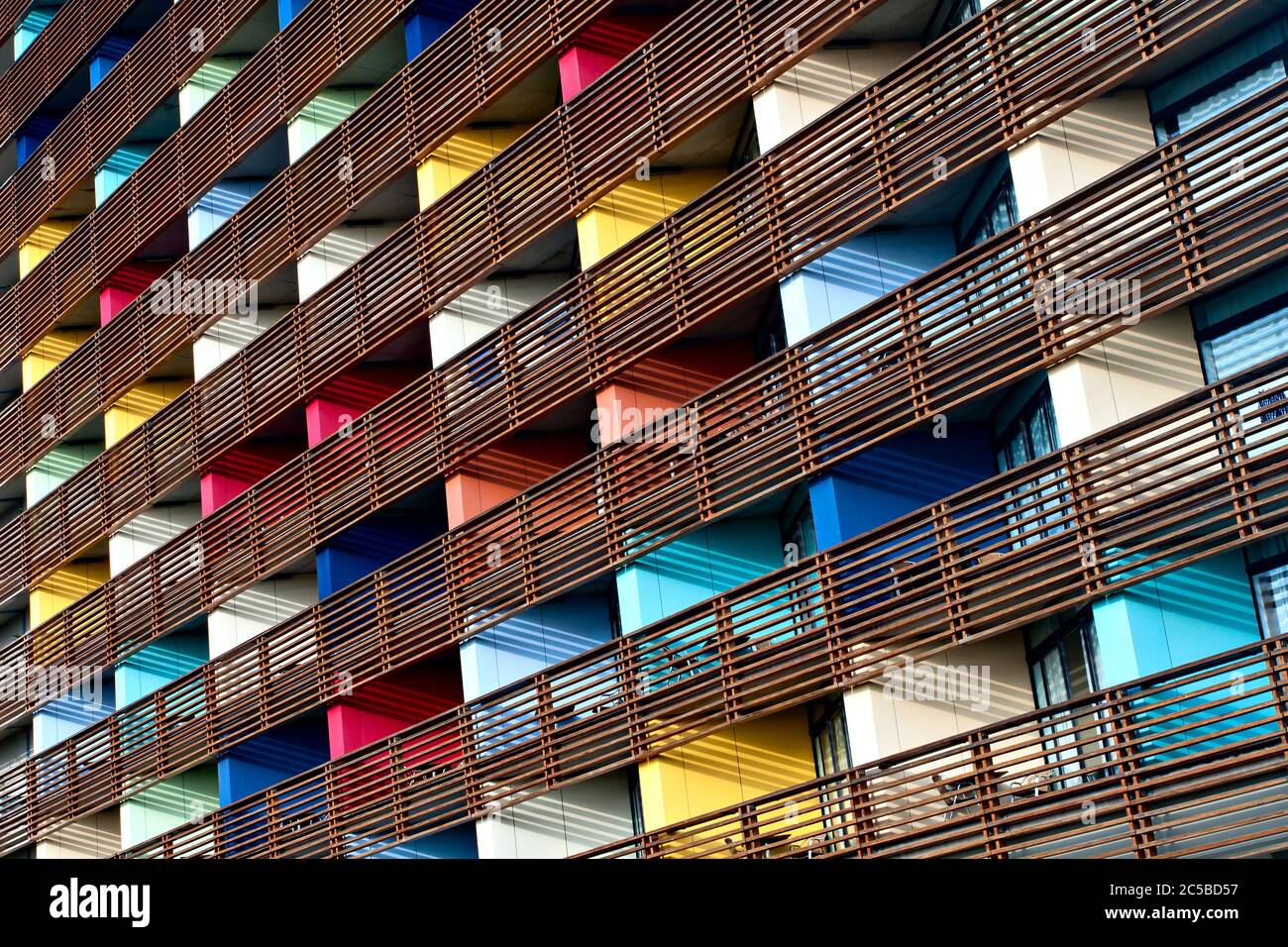 Colored building. Natural Pattern background Stock Photo - Alamy