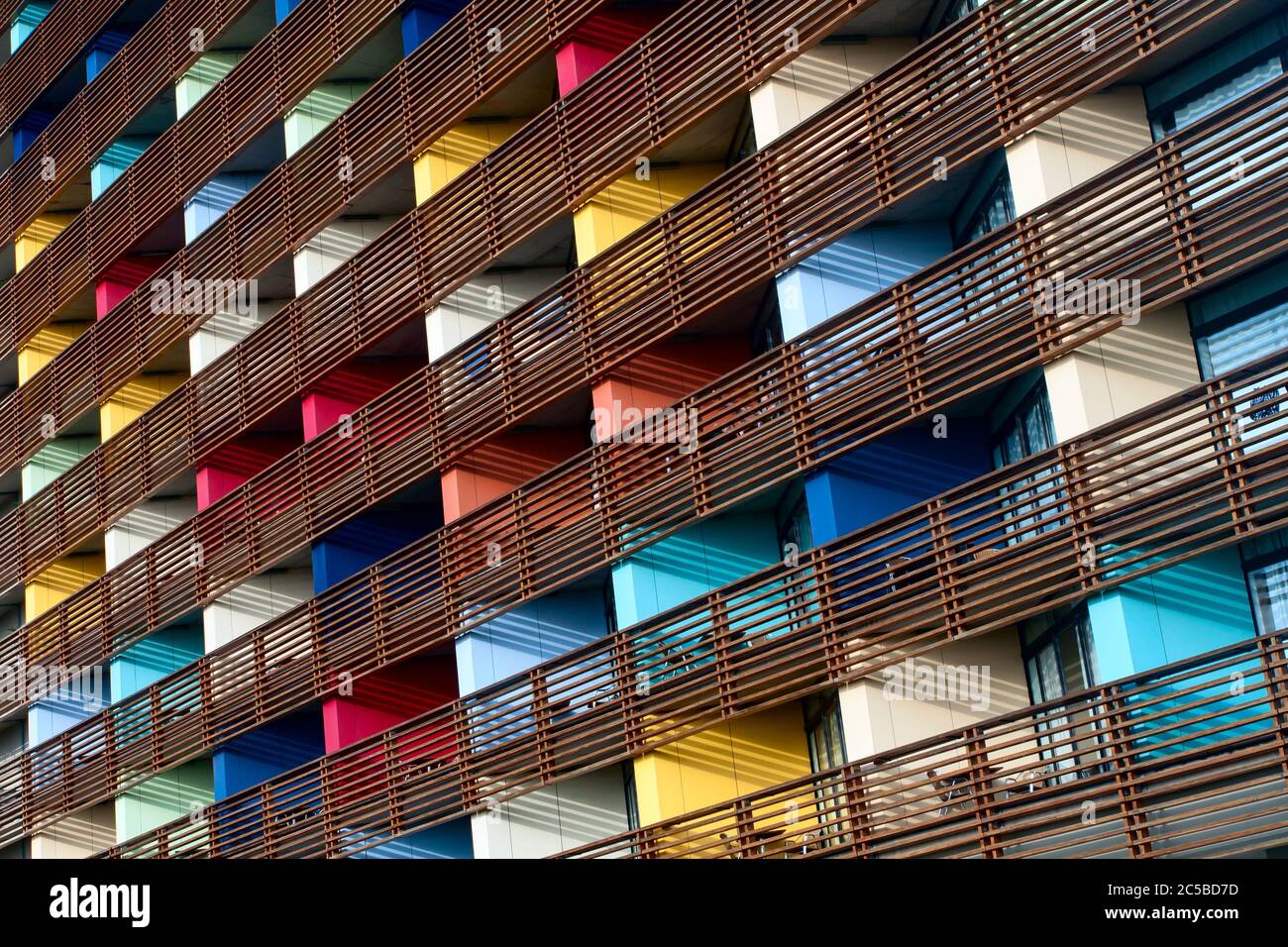 Colored building. Natural Pattern background Stock Photo - Alamy