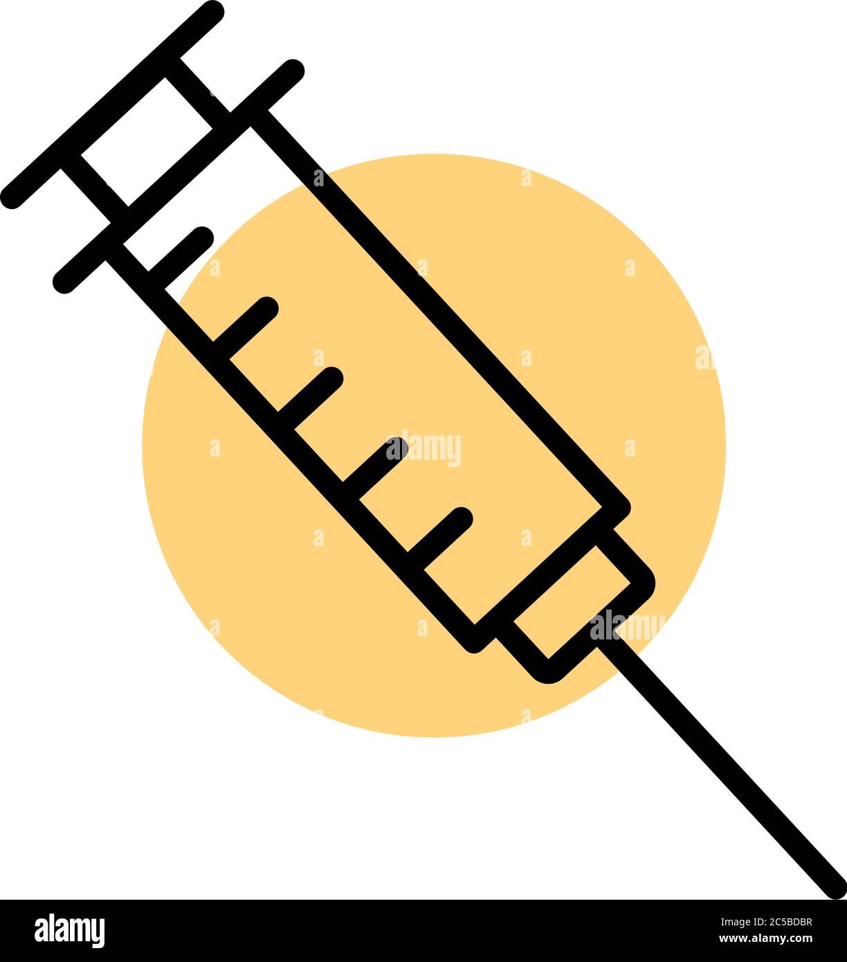Injection drug line style hi-res stock photography and images - Alamy