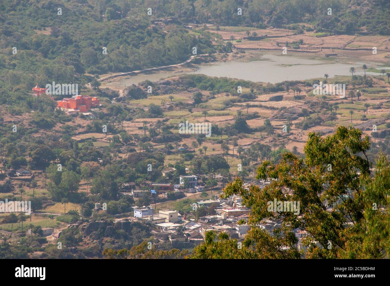 landscape of mount abu from guru shikhar top Stock Photo - Alamy