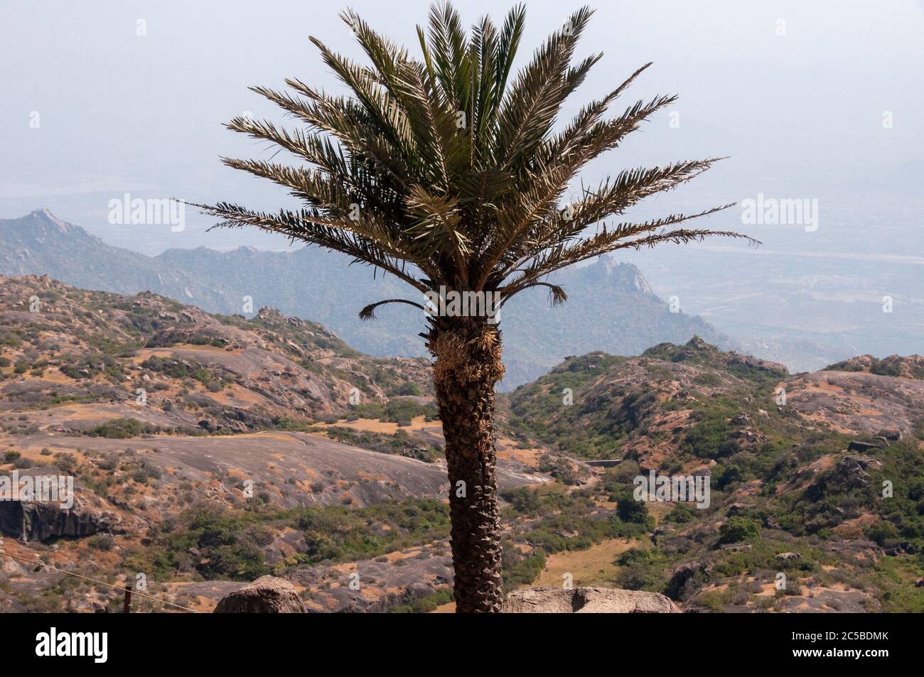landscape of mount abu from guru shikhar top Stock Photo - Alamy