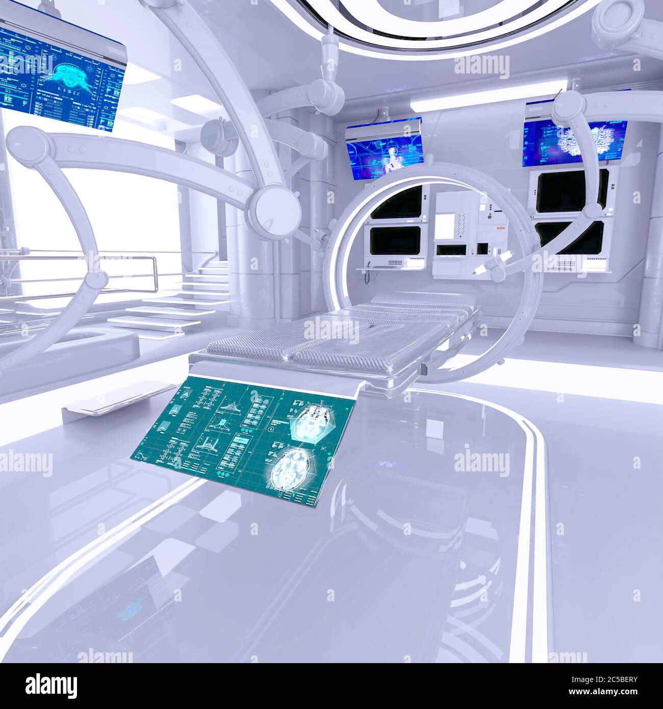 Futuristic Surgery Room