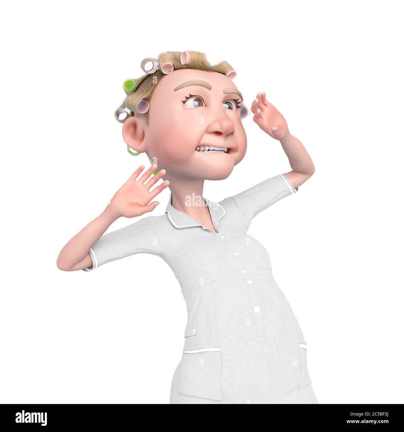 Cringing hi-res stock photography and images - Alamy