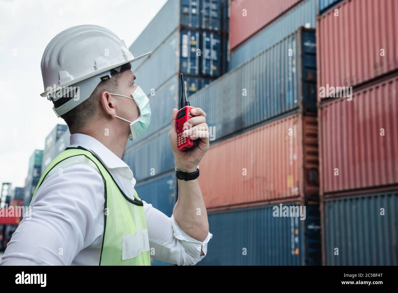 Container Logistics Shipping Management of Transportation Industry ...