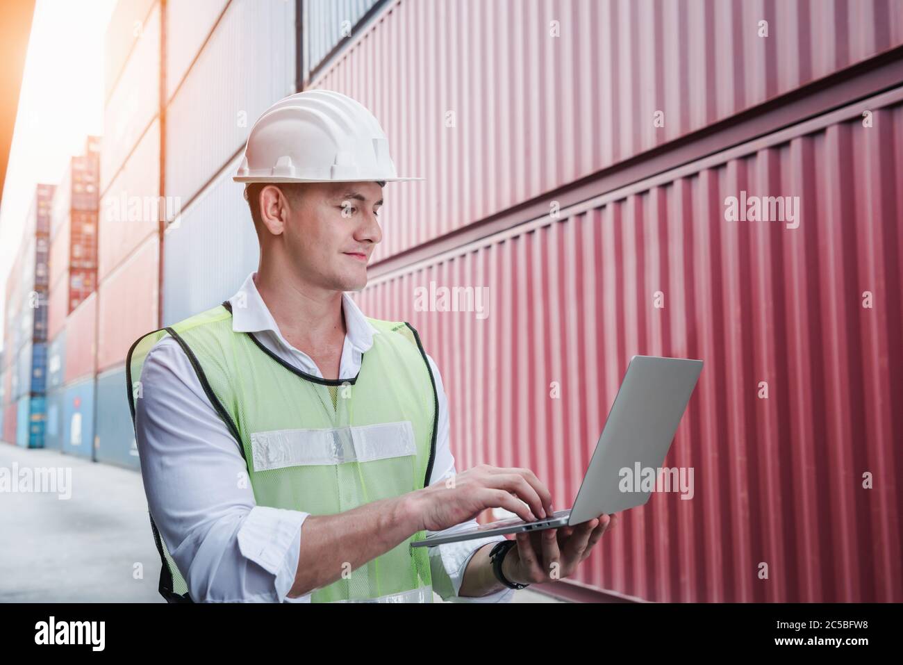 Container Shipping Logistics Engineering of Import/Export ...