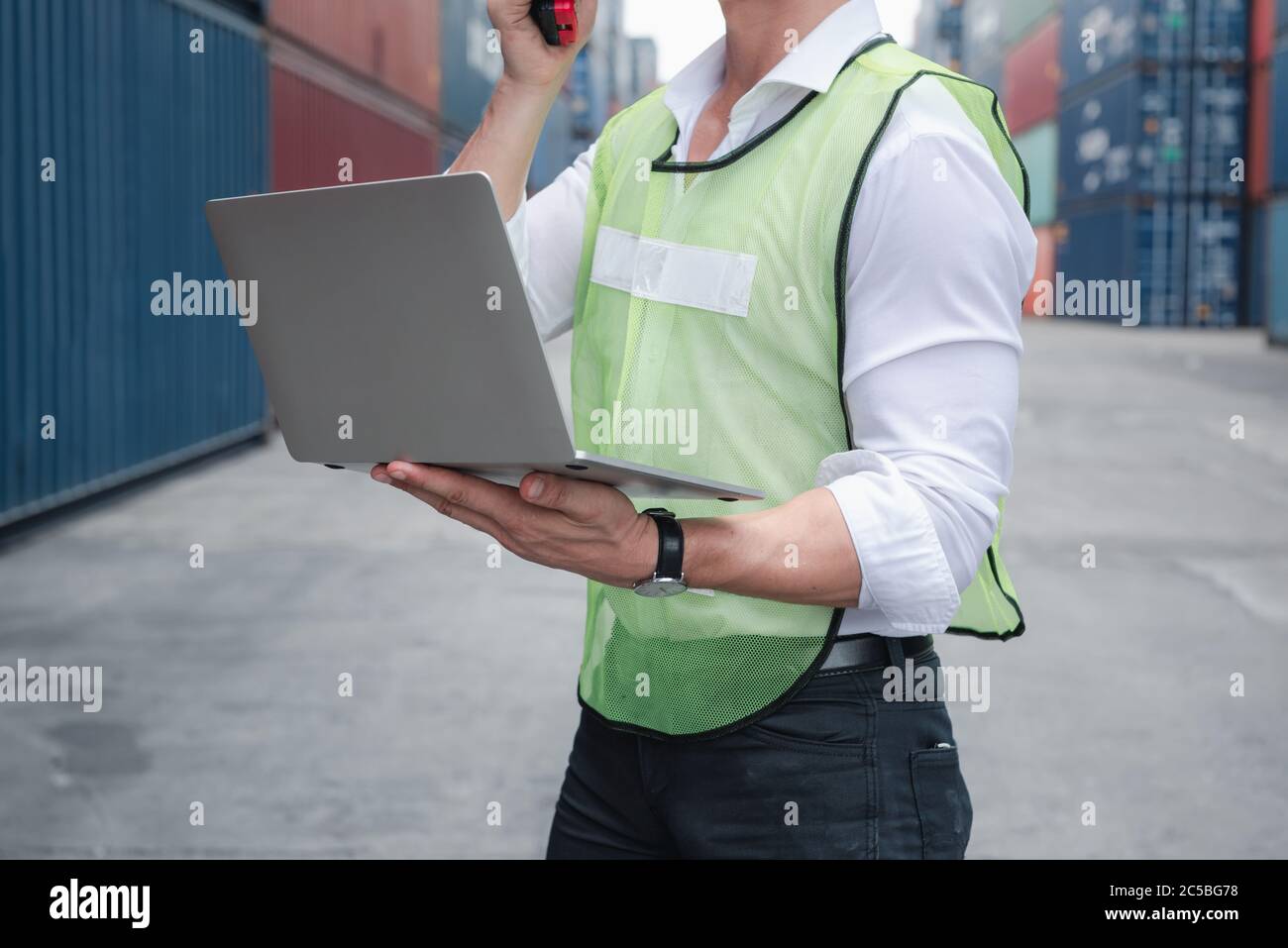 Container Logistics Shipping Management of Transportation Industry ...