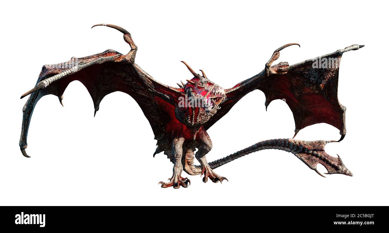 dragon , 3d illustration Stock Photo - Alamy