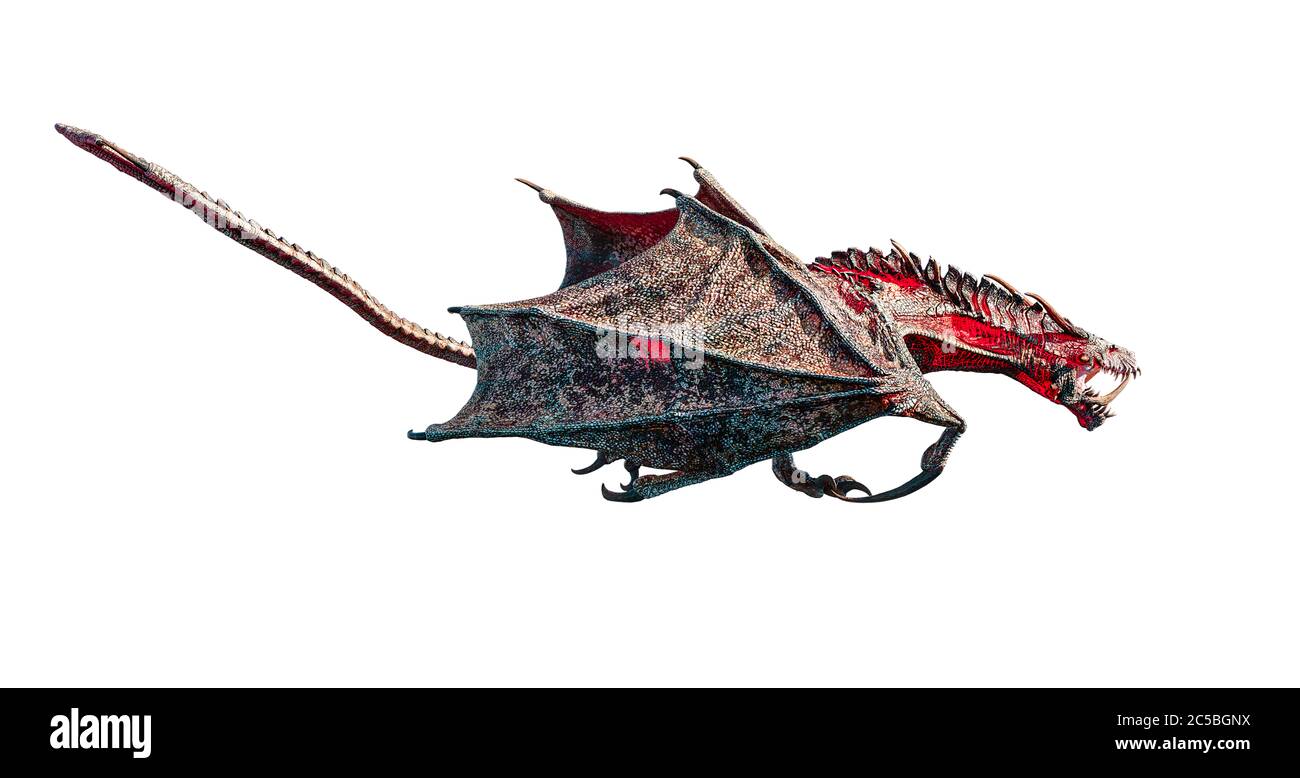 dragon , 3d illustration Stock Photo - Alamy