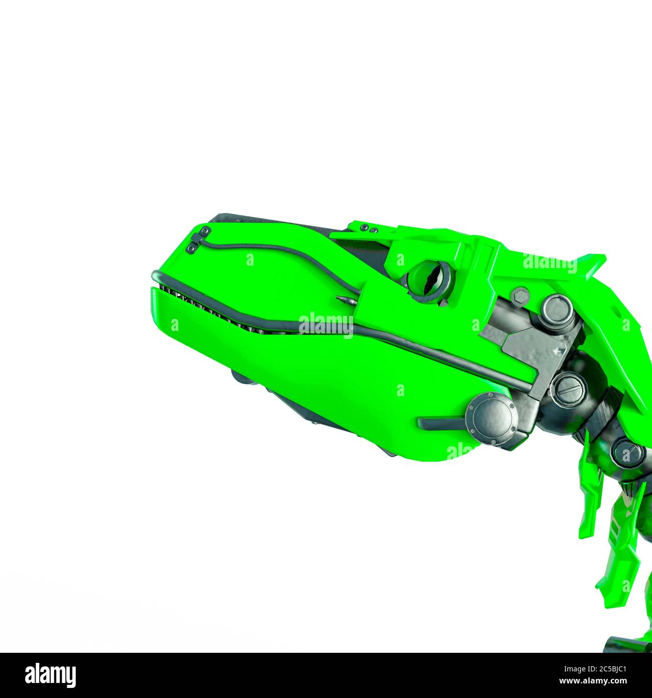 dino raptor robot, 3d illustration Stock Photo - Alamy