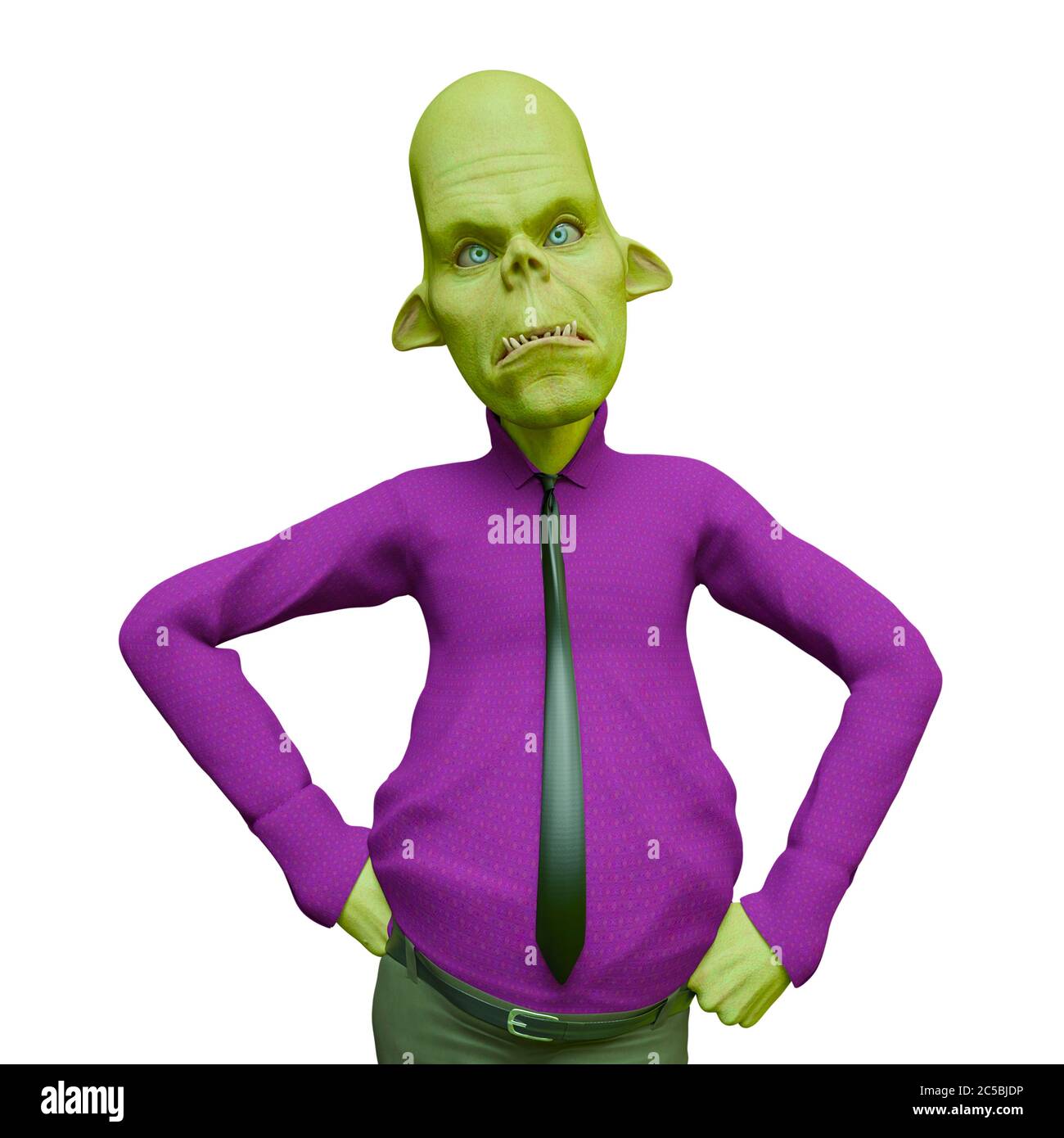 Cartoon crazy monster hi-res stock photography and images - Alamy