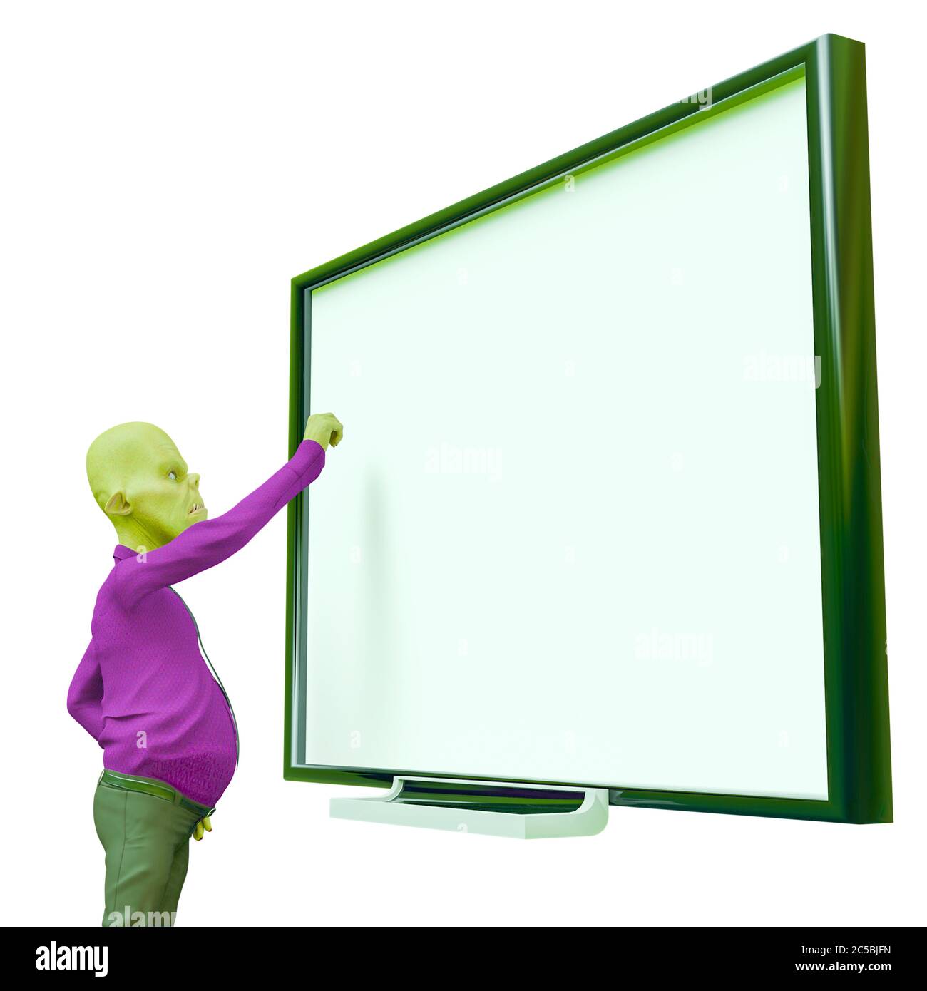 Male alien Cut Out Stock Images & Pictures - Alamy