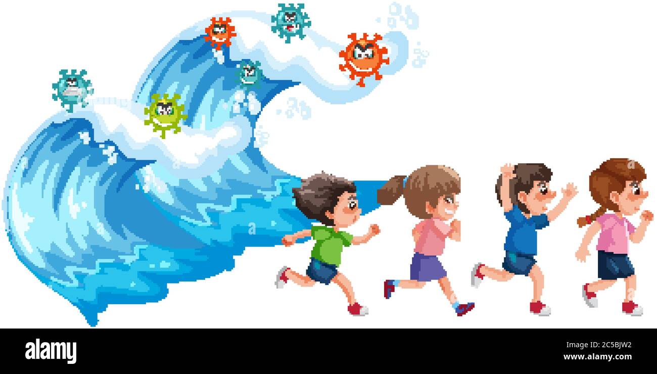 Runner Image Clipart Wave