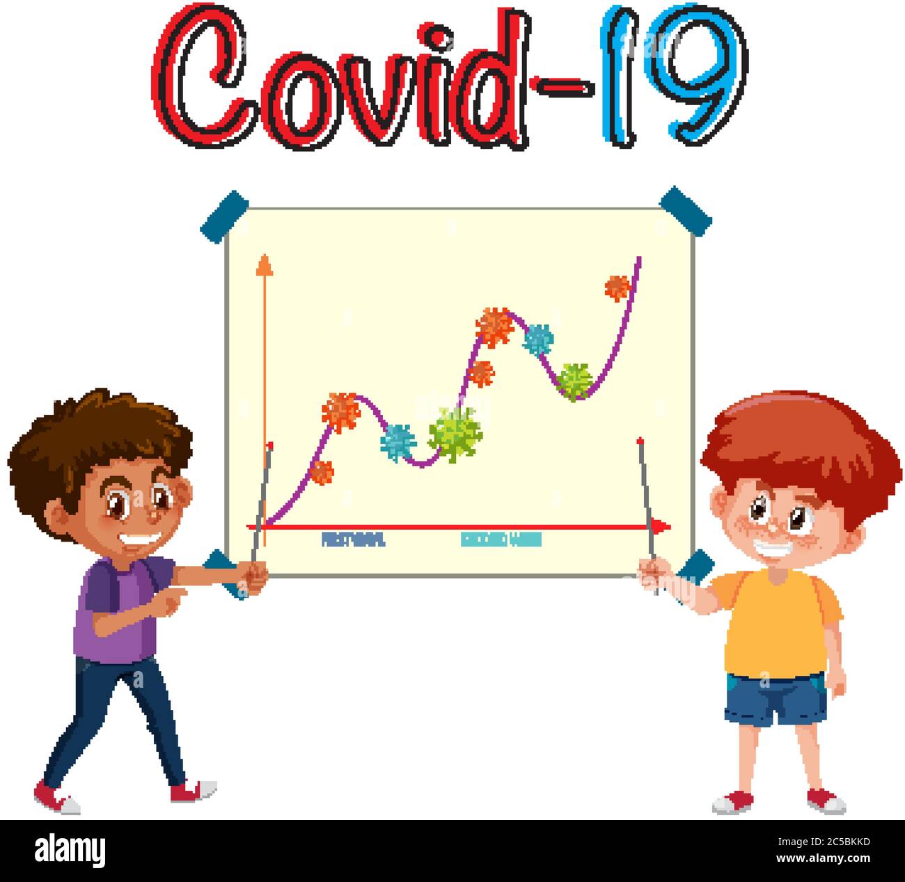 Second Wave of Corona Virus illustration Stock Vector Image & Art - Alamy