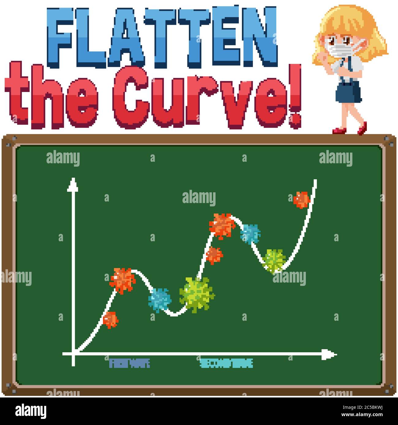 Flatten graph Stock Vector Images - Alamy