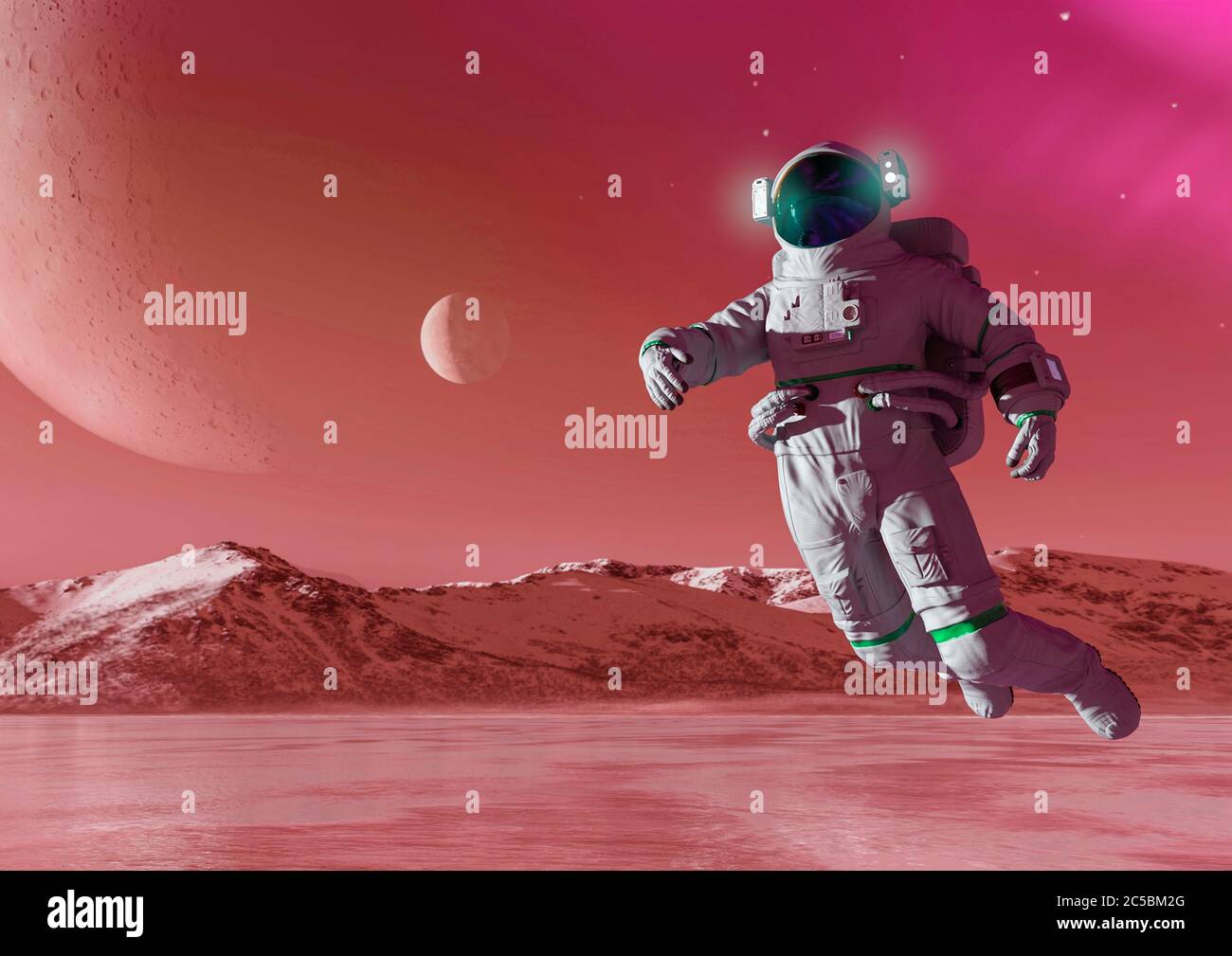 Astronaut drifting hi-res stock photography and images - Alamy