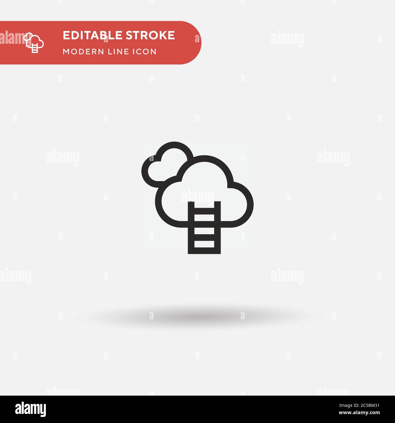 Progress Simple vector icon. Illustration symbol design template for ...